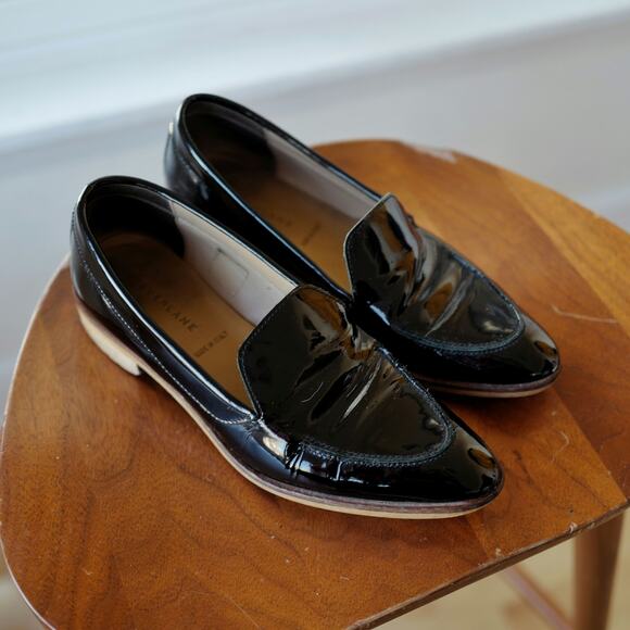Everlane | Shoes | Everlane The Modern Patent Leather Almond Toe ...